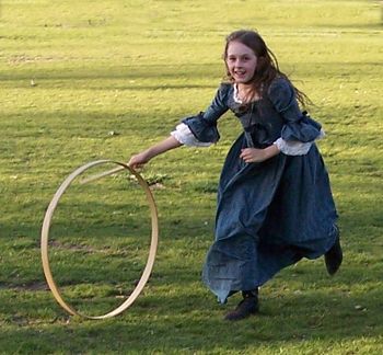 colonial games hoop and stick | BathFest